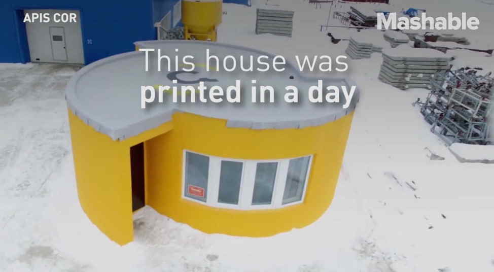 Mobile 3D Printer Builds House - Real Estate Investing Today