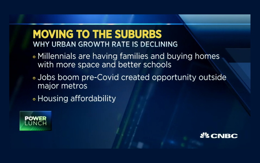 Suburban Growth is Now Double the Growth of Cities - Real Estate ...